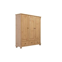OTTO home W&auml;scheschrank &raquo;Tessin&laquo; 2 Breiten: 90/128 cm H/T ca. 140/38 cm, aus massiver Kiefer, in 2 Breiten, viel Stauraum, FSC zertifiziert beige 