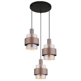 Globo LIGHTING H&auml;ngeleuchte &raquo;MILLEY&laquo; E27 1 Stk. H&auml;ngelampe/Pendelleuchte/Esszimmer/Wohnzimmer/Esstisch