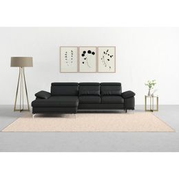 Sit & More sit&more Ecksofa &raquo;Cabrio L-Form, B: 295 cm, mit Sitztiefen-, Arm- & Kopfteilverstellung&laquo; 2 Nierenkissen, Federkern, optional Bettfunktion und Stauraum