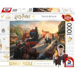 Schmidt Spiele Puzzle &raquo;Wizarding World, Harry Potter Hogwarts Express von Thomas Kinkade&laquo; bunt Pappe