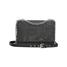 Replay Damen Umh&auml;ngetasche &raquo; Taschen Lederimitat&laquo; schwarz