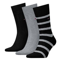 Tommy Hilfiger Herren Socken &raquo;TH MEN SOCK 3P GIFTBOX BOOTSOCK&laquo; 3 Paar schwarz 39-42