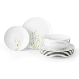Seltmann Weiden Tafelservice &raquo;Geschirr-Set, 12 Teile, Liberty Meadow Grasses&laquo; Geschirr-Set, Teller, Made in Germany, 12 Teile, f&uuml;r 6 Personen bunt Porzellan