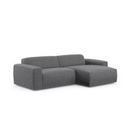 Trendmanufaktur Ecksofa &raquo;Braga, mit hochwertigem Kaltschaum, L-Form, in Cord erh&auml;ltlich&laquo; modernes Sofa, Couch mit hohem Sitzkomfort, 255/72/160 cm (B/