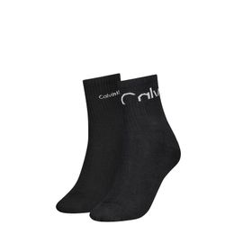 Calvin Klein Jeans Herren Socken &raquo;CKJ WOMEN SHORT SOCK 2P CUT LOGO&laquo; 2er Pack - (37/41)