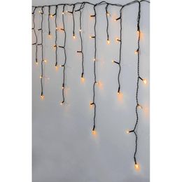 Eglo LED-Lichterkette &raquo;GOLDEN WARM WHITE Outdoor-Lichtervorhang&laquo; 480 Stk.-flammig Lichterkette au&szlig;en, extra-warmwei&szlig;, beleuchtet 11,9 m oder 23,9 m 