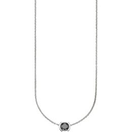 HECHTER PARIS Damen HECHTER PARIS Kette mit Anh&auml;nger &raquo;Schmuck Geschenk Silber 925 Halsschmuck Halskette mit Anh&auml;nger&laquo; mit Zirkonia (synth.) silber