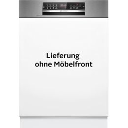 Bosch teilintegrierbarer Geschirrsp&uuml;ler Serie 6 &raquo;SMI6ECS12E&laquo; 14 Ma&szlig;gedecke silber Die VarioSchublade bietet mit extra Aussparungen Platz f&uuml;r gr&ouml;&szlig;ere 