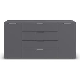 Rauch Kombikommode &raquo;Sideboard T&uuml;rkommode Schubladenkommode Kommode ASTANA&laquo; Breite 160 cm / H&ouml;he 81 cm, mit 4 Einlegeb&ouml;den, 2-t&uuml;rig, 4 ger&auml;umige 