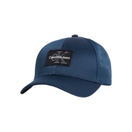 Calvin Klein Damen Baseball Cap &raquo;MONO LOGO PATCH CAP&laquo; leichten Schimmereffekt, Logopatch, unisex blau
