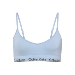 Calvin Klein Underwear Damen Triangel-BH &raquo;LGHT LINED TRIANGLE&laquo; mit CK-Logoschriftzug blau L (40), N-Gr