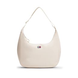 Tommy Jeans Damen Schultertasche &raquo;TJW URBAN LARGE X-BODY&laquo;, Damen Umh&auml;ngetasche, Tragetasche mit Logo-Schriftzug beige