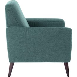 exxpo - sofa fashion Sessel &raquo;Samso, Loungesessel mit tollem Sitzkomfort&laquo; Komfortsitzh&ouml;he 49cm braun