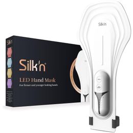 Silk'n Kosmetikbehandlungsger&auml;t &raquo;LED Handmaske&laquo; wei&szlig; Kunststoff Komplettbehandlung f&uuml;r Hand und Oberarm, geeignet f&uuml;r jeden Hautton und -typ, auch f&uuml;r 