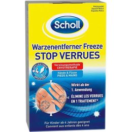 Warzen-Behandlungsstift &raquo;Freeze&laquo; Warzenentferner Behandlungssticks f&uuml;r H&auml;nde und F&uuml;&szlig;e wei&szlig; Lieferumfang: Scholl Warzenentferner Freeze 16 Sticks