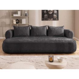 Home Affaire Big-Sofa &raquo;LUSSAC 4-Sitzer Design-Sofa mit Zierkissen, Ma&szlig;e B/T/H: 242/123/78 cm&laquo; hoher Sitzkomfort und modernes Design, Sofa ohne 