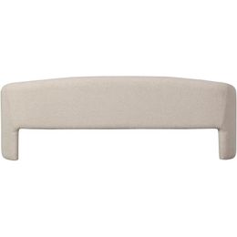 Woood Sitzbank &raquo;Zone&laquo; Esszimmerbank, grob gewebten Stoff, Breite 160 cm beige Polyester
