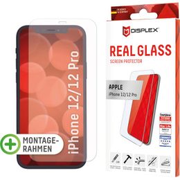 Displayschutzglas &raquo;Displex Real Glass Panzerglas f&uuml;r Apple iPhone 12/12 Pro (6,1")&laquo; f&uuml;r Apple iPhone 12 / 12 Pro 1 Stk. tlg. transparent Glas Weniger 