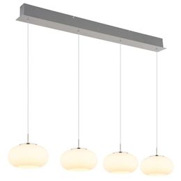 Globo LIGHTING LED-H&auml;ngeleuchte &raquo;QUINTARA&laquo; LED-Modul 1 Stk. Warmwei&szlig; Pendelleuchte, Esstisch, Essbereich, Wohnzimmer, h&ouml;henverstellbar