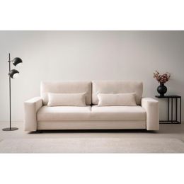 LeGer Home by Lena Gercke Schlafsofa &raquo;Imoga, Polster mit Schlaffunktion, 3-Sitzer Sofa, Couch mit Bettkasten&laquo; in modernen Farben und Stoffen, 