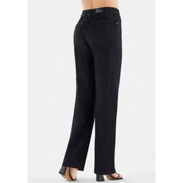 Freddy Damen Weite Jeans &raquo;BLACK&laquo; schwarz M (38), N-Gr