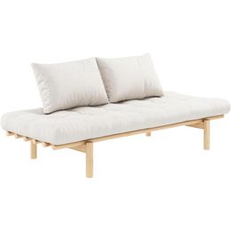 Karup Design Daybett &raquo;Pace&laquo; Set, 2 Stk. tlg. aus massiven Kiefernholz, inkl. Futonmatratze beige