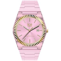 Ice Watch Ice-Watch Damen ice-watch Quarzuhr &raquo;ICE power - PW1&laquo; Armbanduhr,Herrenuhr,Damenuhr,Silikonarmband,Datum,10 bar wasserdicht rosa