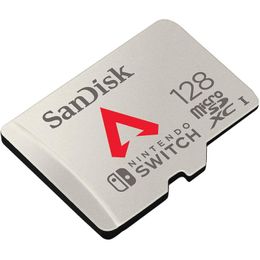 Sandisk Speicherkarte &raquo;microSDXC Extreme Apex Legends Nintendo Switch 128GB&laquo; (128 GB UHS Class 1 100 MB/s Lesegeschwindigkeit) silber