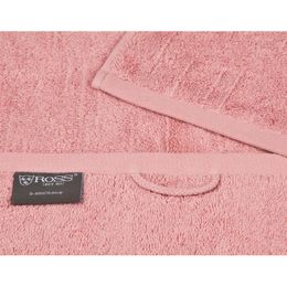 Ross Waschhandschuh &raquo;Premium&laquo; 100% Baumwolle rosa Frottier
