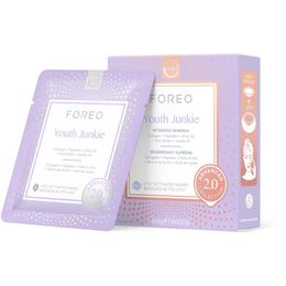 Foreo Gesichtsmaske &raquo;UFO Mask Youth Junkie 2.0&laquo; komptibel mit UFO & UFO mini lila Antioxidative Wirkung und Schutz vor freien Radikalen