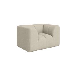 Home Affaire Sessel &raquo;TUURE Verl&auml;ssliche Qualit&auml;t, moderne Steppung, Breite 134cm&laquo; Bubble Optik, hoher Sitzkomfort, Wellenunterfederung beige 100% 
