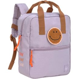 L&auml;ssig L&auml;ssig Damen L&Auml;SSIG Kinderrucksack &raquo;Little Gang, Mini Square Backpack, lilac&laquo; lila