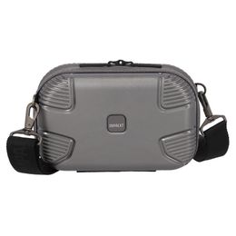 Impackt Damen IMPACKT Umh&auml;ngetasche &raquo;IP1&laquo; Hartschalen-Tasche Minicase Aufbewahrungsbox grau