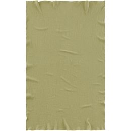 LeGer Home by Lena Gercke Wohndecke &raquo;HEVIN&laquo; Tagesdecke im Baumwoll-Crinkle-Effekt, Musselin, Kuscheldecke gr&uuml;n Baumwolle