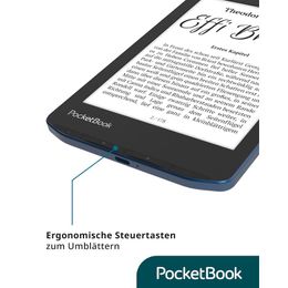 PocketBook E-Book &raquo;Verse Pro&laquo; (15,2 cm / 6 &prime;&prime;) 16 GB ) blau IPX8-Wasserschutz f&uuml;r praktisches Lesen &uuml;berall