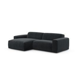 Trendmanufaktur Ecksofa &raquo;Braga, mit hochwertigem Kaltschaum, L-Form, in Cord erh&auml;ltlich&laquo; modernes Sofa, Couch mit hohem Sitzkomfort, 255/72/160 cm (B/