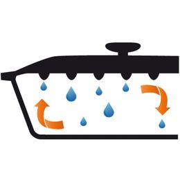 GSW Schmortopf &raquo;Orange Shadow&laquo; 1 Stk. tlg. Gusseisen orange