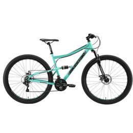 Bikestar Mountainbike 21 Gang Shimano RD-TY300 Schaltwerk Kettenschaltung f&uuml;r Damen und Herren, Kettenschaltung gr&uuml;n Mountainbike