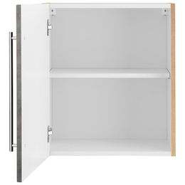 KOCHSTATION H&auml;ngeschrank &raquo;KS-Samos&laquo; 50 cm breit grau