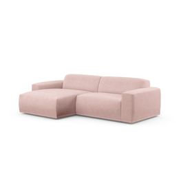 Trendmanufaktur Ecksofa &raquo;Braga, mit hochwertigem Kaltschaum, L-Form, in Cord erh&auml;ltlich&laquo; modernes Sofa, Couch mit hohem Sitzkomfort, 255/72/160 cm (B/