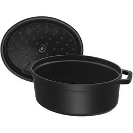 Staub Br&auml;ter &raquo;Cocotte&laquo; 1 Stk. tlg. Gusseisen schwarz