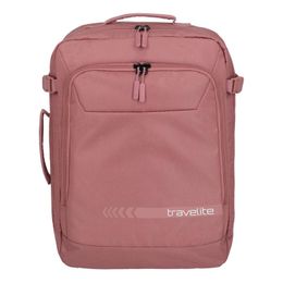 Travelite Damen Travelite Freizeitrucksack &raquo;KICK OFF Rucksack/Bordgep&auml;ck&laquo; Reiserucksack Streetpack Kabinengep&auml;ck rosa B/H/T: 37cm x 50cm x 20cm