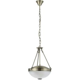 Eglo H&auml;ngeleuchte &raquo;SAVOY Pendellampe - Metallguss - E27 - 2X60W - IP20&laquo; E27 1 Stk. H&auml;ngelampe, Deckenlampe, Wohnzimmer, Esszimmer, H110 x &Oslash;31 cm