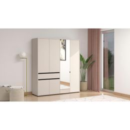 Inosign Kleiderschrank &raquo;Corbett, grifflose Optik, FSC-zertifziert, Made in Europe&laquo; 138 oder 182,5cm breit, 211cm hoch und 54,5cm tief, mit Spiegel, 1 