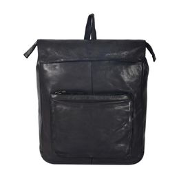 Harbour 2nd Herren Harbour 2nd Laptoprucksack &raquo;Dakota&laquo; gewaschendes Rindleder