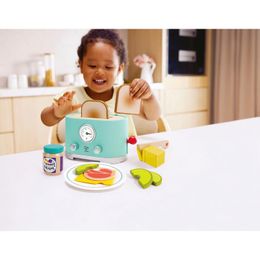 HAPE Kinder-Toaster &raquo;Kling, Pop-Up-Toaster-Set&laquo; aus Holz bunt Holz, Kunststoff