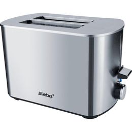 Steba Toaster &raquo;TO 20 INOX&laquo; 2 kurze Schlitze 850 W silber Toaster