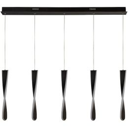 Searchlight LED-H&auml;ngeleuchte &raquo;H&auml;ngeleuchte Paddle, 1-flammig&laquo; LED-Modul 1 Stk. Warmwei&szlig; Minimalistisches Ambiente schwarz
