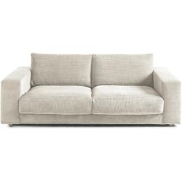 3C Candy 2-Sitzer &raquo;Enisa softig und legeres Big-Sofa, bequem und komfortabel&laquo; Zeitloses und stylisches Loungem&ouml;bel, in Breitcord wei&szlig; 88% Polyester, 