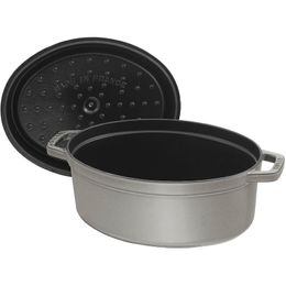 Staub Br&auml;ter &raquo;Cocotte&laquo; 1 Stk. tlg. Gusseisen grau
